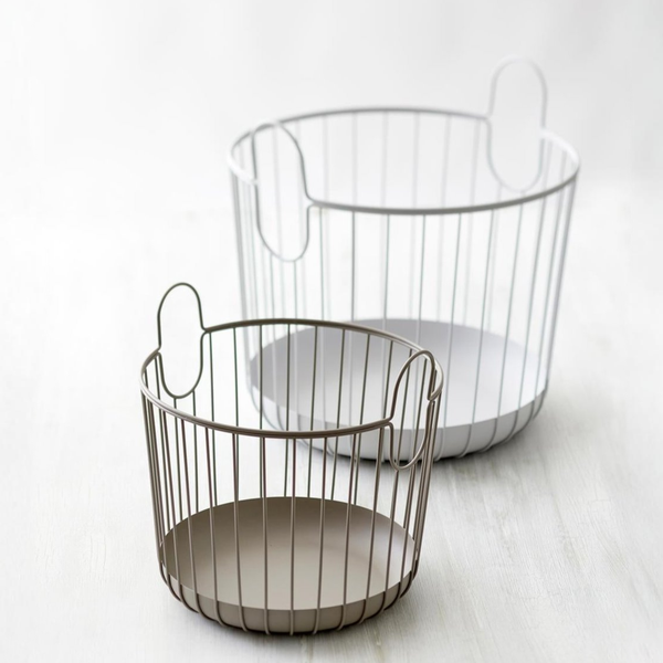 Zone Denmark Inu Basket - Soft Grey 30cm – Thread Design