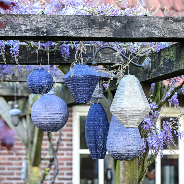Lumiz Lantern Diamond 28cm - Future Dusk Ikat – Thread Design