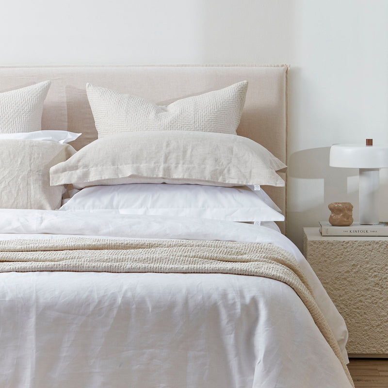 Thread Design Linen Slipcover Headboard - Available in 2 Heights
